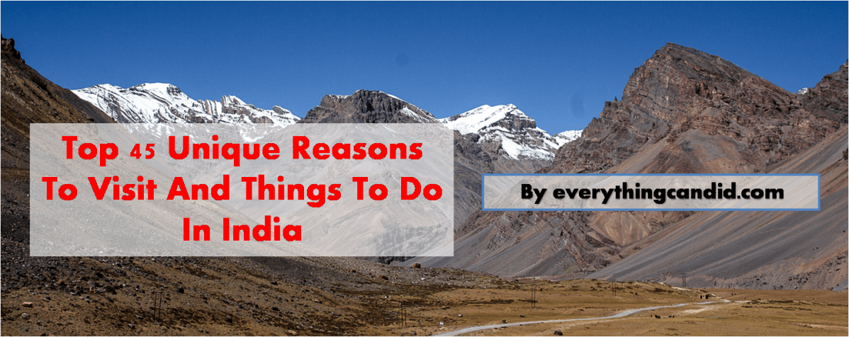 Top 45 Unique Reasons To Visit And Things To Do In India – Everything ...