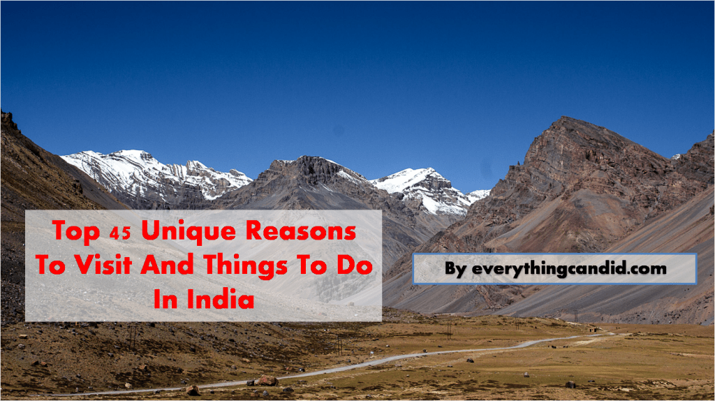 Top 45 Unique Reasons To Visit And Things To Do In India – Everything ...